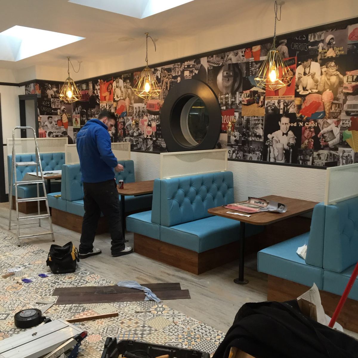 Work in progress:Coastline Fish & Chips,Blyth. 200 seat brand new ...